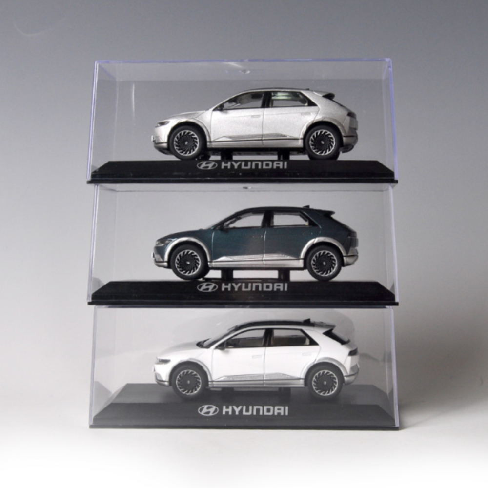 Hyundai Ioniq 5 Motor Mini Car Diecast 1:43 Scale Miniature Display Toy ...