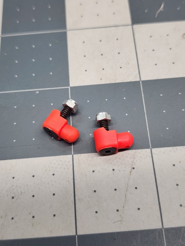 Vintage RC Team Losi XXXT MF Matt Francis Front Body Mounts Red A - 4121 | eBay