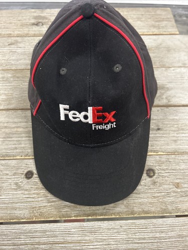 FedEx Freight BDA Black Embroidered Adjustable Cap Hat | eBay