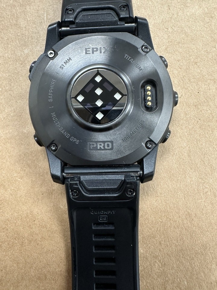 Garmin epix Pro Gen2 Titanium Sapphire Edition GPS Watch Carbon Gray ...