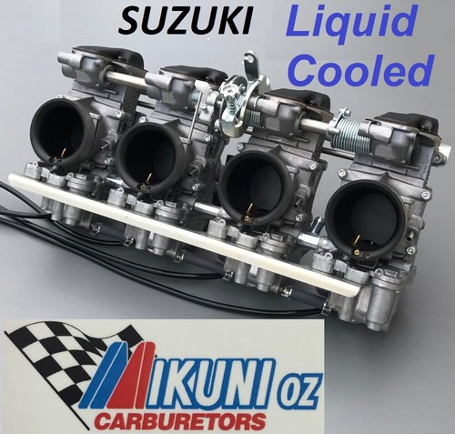 Mikuni RS34 Smoothbore Carburetor Kit for Suzuki GSXR & other Liq (water) Cooled | eBay