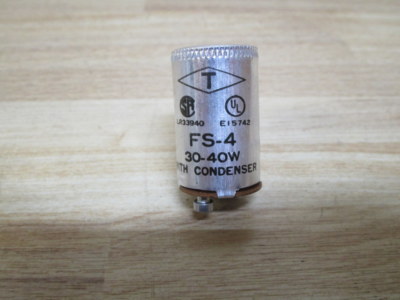 Part FS-4 Fluorescent Lamp Starter W/Condenser (Pack of 7) | eBay