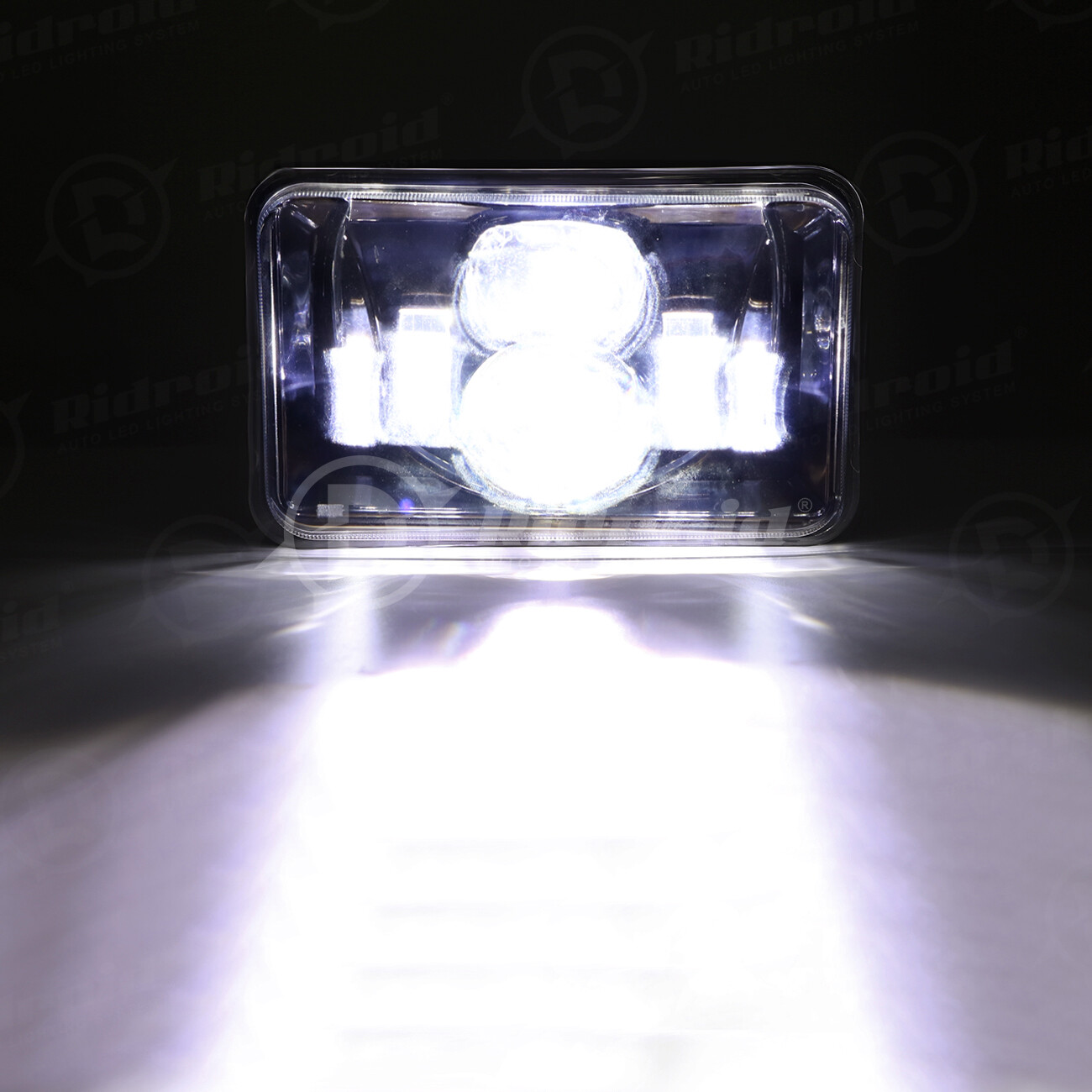 4x6" LED Headlight Hi-Lo Sealed Beam for For Honda XR250 XR250L XR650L ...