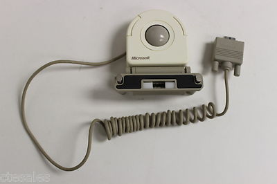 MICROSOFT 13340 BALLPOINT SERIAL MOUSE C3KB WITH BRACKET WITH WARRANTY ...