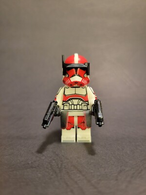 Lego Commander Fox Phase 2 Clone Trooper Star Wars Minifigure Decaled ...