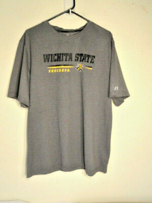 Sz XL 46-48 - Tee Shirt - Wichita State Shockers - by Russell 100% ...