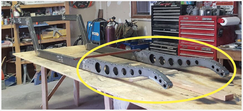 1928-1931 Ford Model A MODEL A Sweep Style Front Frame Rail Kit | Rat ...