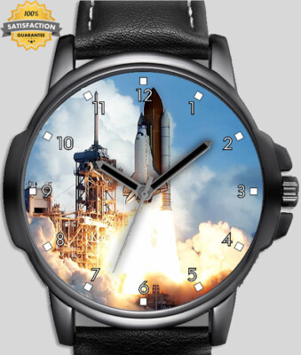 Space Shuttle Launch In Sky Unique Beautiful Wrist Watch | eBay