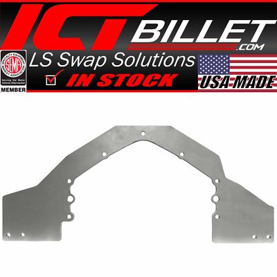 ICT Billet LS / LT Mid Engine Plate for 1982-1993 S10 Motor Mount | eBay