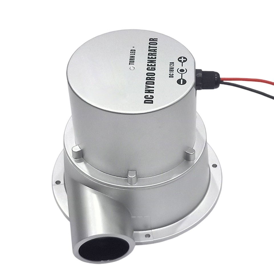 DC18V Mini Portable Hydroelectric Turbine Water Flow Hydro Generator ...