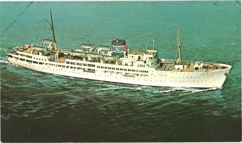 Miami Florida Eastern Steamship Lines, Inc. S. S. Ariadne Vintage ...