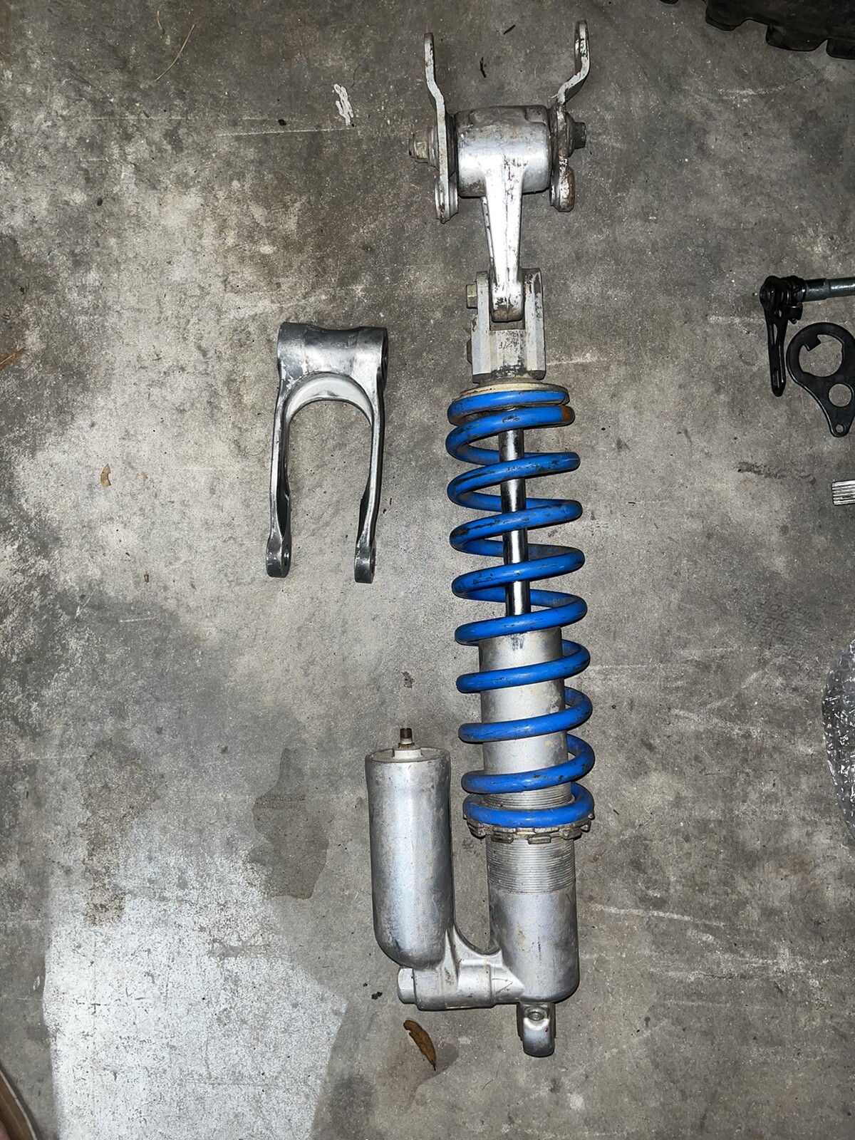 1997 Honda Cr125 Rear Shock Absorber Back Suspension Spring OEM 97 CR ...