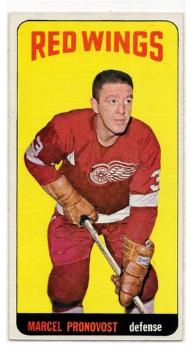 1964-65 Topps Tall Boy Marcel Pronovost #39 Red Wings Detroit | eBay