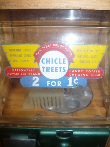 1940s 1 Cent Victor BABY GRAND Bulk Vending Machine Wood Cabinet | eBay