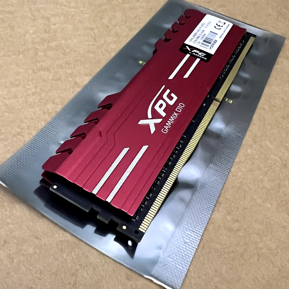 XPG Adata DDR4 4gb Desktop Memory 2666 CL 16-16-16 red AX4U2666W4G16 ...