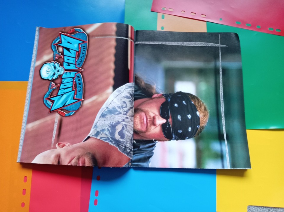 WWF WWE Superstars The Posterbook Divas 10 Giant Posters Rock ...