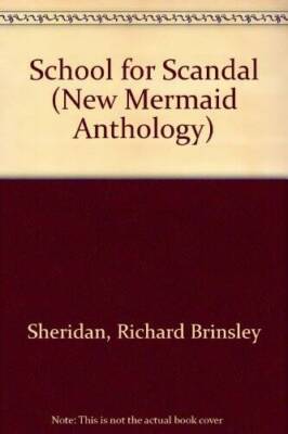 School for Scandal (New Mermaid Anthology) - Paperback - GOOD | eBay