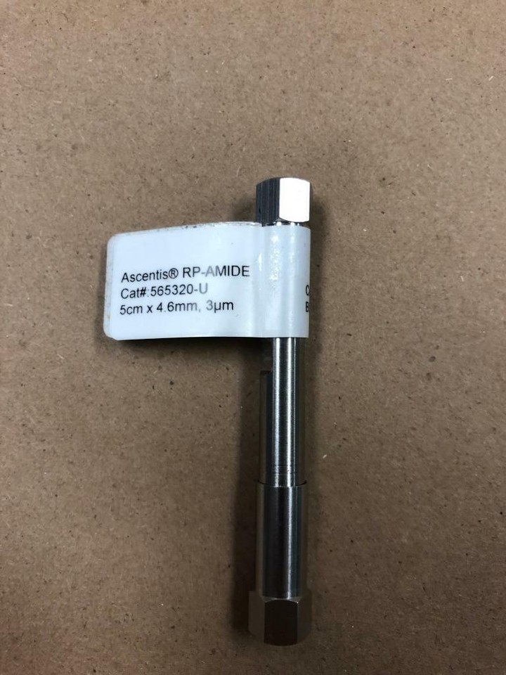 Supelco Ascentis RP-Amide HPLC Column 4.6 x 50 3um UNTESTED | eBay
