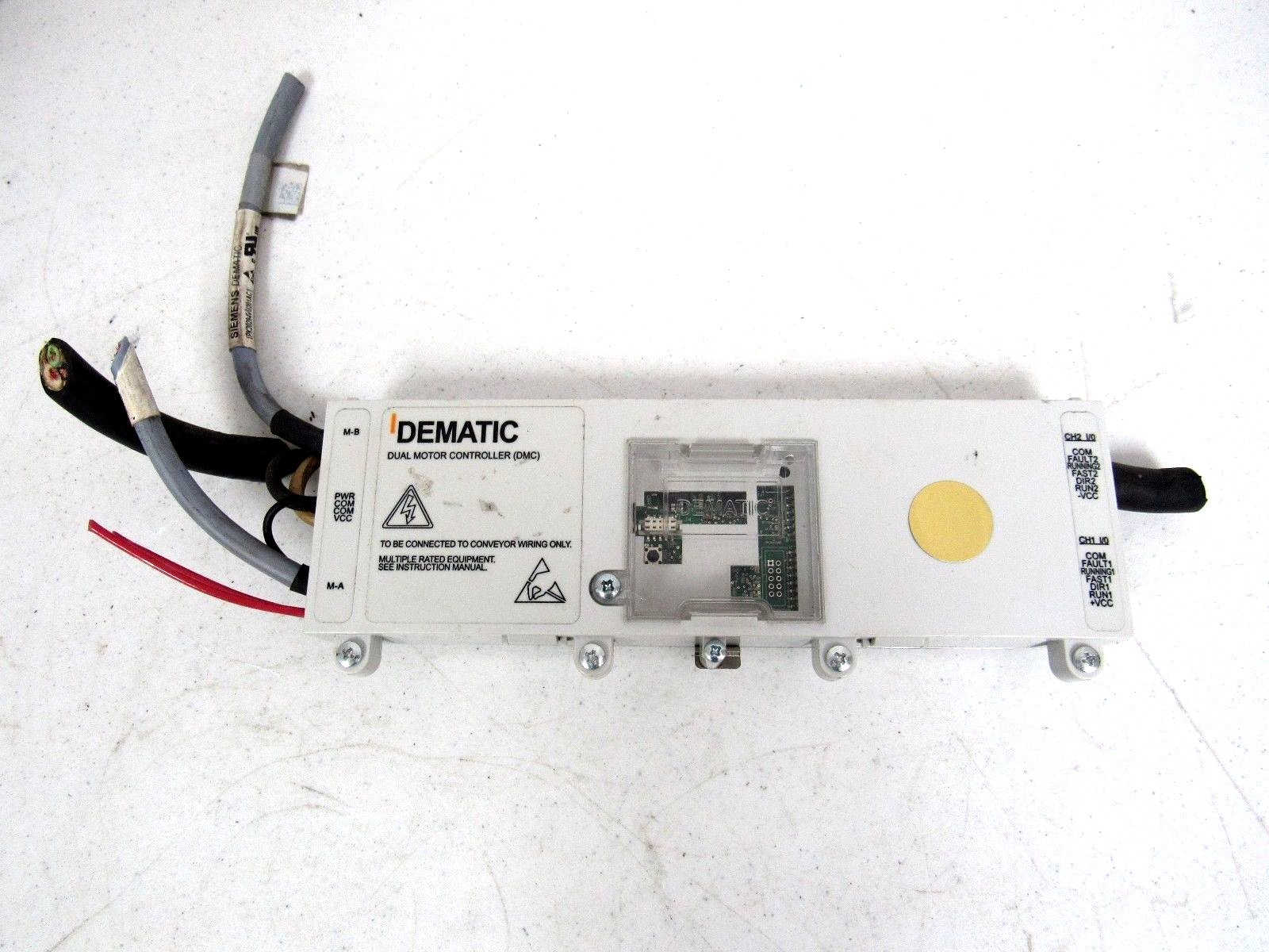 DEMATIC K0407-4501A REV AA DUAL MOTOR CONTROL F-DMC-ACC-1103161458-001 ...