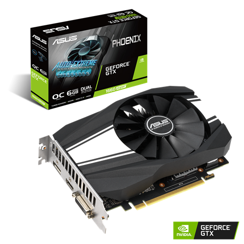 Asus Geforce Gtx 1660 Super Phoenix Series Dual Ball Bearings | eBay