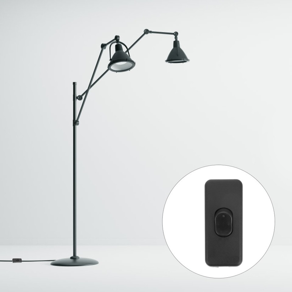 2 Pack Desk Lamp Switch On/ Small Push Button On-Off Controlling | eBay