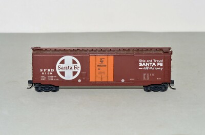 N Scale Kadee Micro-Trains 32050 Santa Fe SFRB 6169 50' Standard Boxcar ...