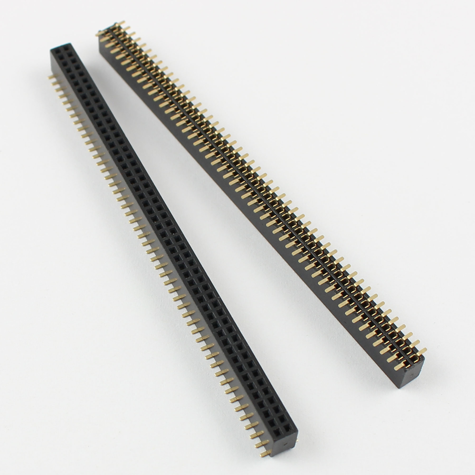 50Pcs 1.27mm Pitch 2x50 Pin 100 Pin Female Double Row SMT SMD Pin ...