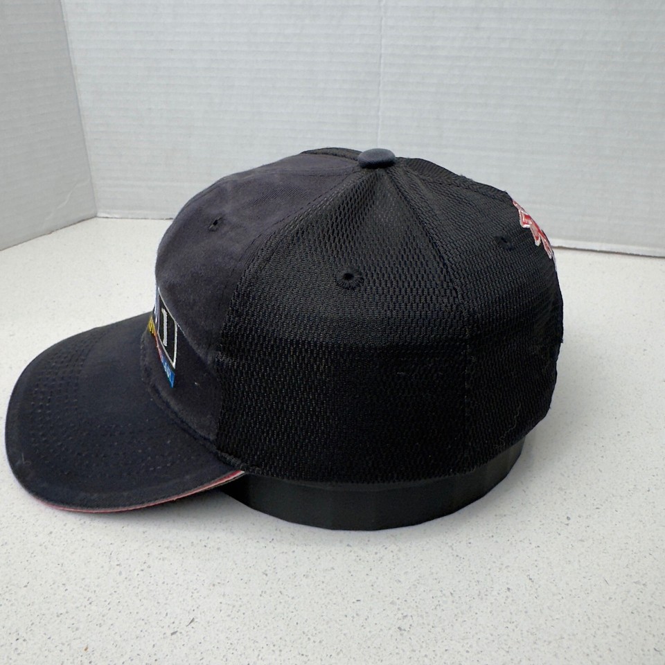 Mobil 1 NASCAR Hat Official Motor Oil Racing Cap Pegasus Logo Black | eBay