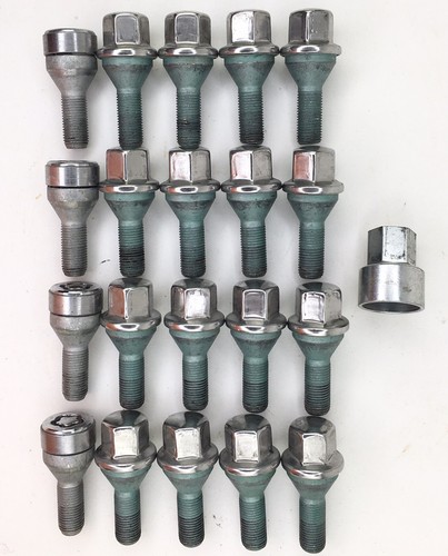 Jeep Lug Bolts With Locking Heads And Specialty Tool 20 OEM U | eBay