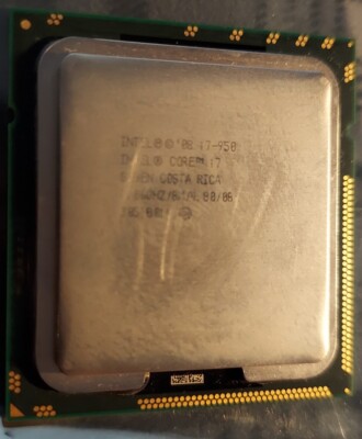 Tested GOOD Intel Core i7-950 3.06GHz LGA1366 Desktop CPU Processor ...