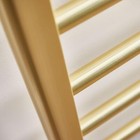 500 x 1200 Pure Brushed Gold / Brass Radiator Towel Ladder | eBay UK