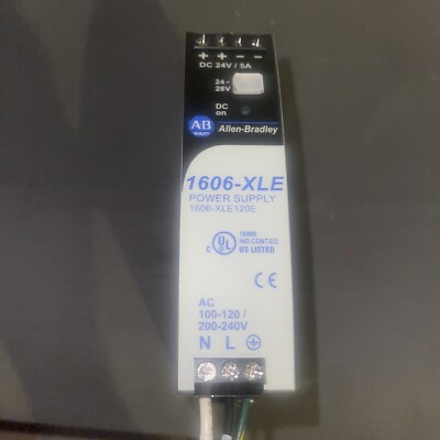 Allen Bradley 1606-XLE120E Ser A Power Supply 1 Phase 24V 5A 120W SER A ...