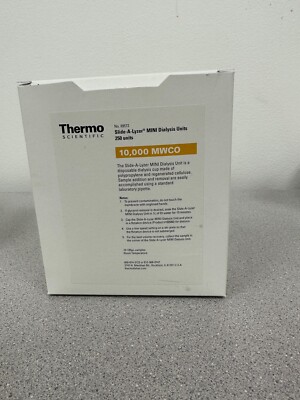 Thermo Scientific 69572 Slide-A-Lyzer MINI Dialysis Devices | eBay