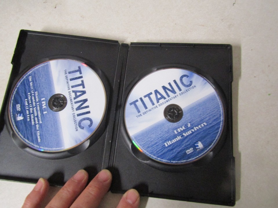 DVD MOVIE TITANIC THE DEFINITIVE DOCUMENTARY COLLECTION | eBay