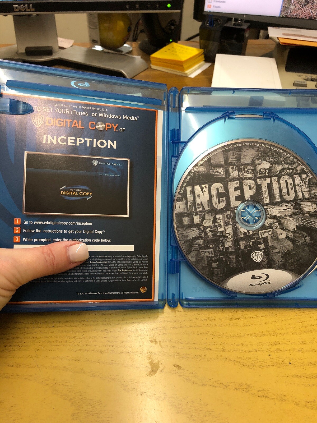 Inception (Blu-ray/DVD, 2010, 2-Disc Set) 883929106646 | eBay