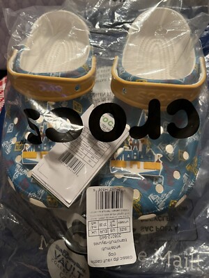 Disney Parks Cinderella Castle Clogs for Adults by Crocs Size M5/W7 ...