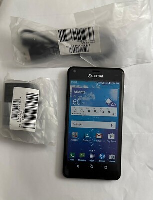 Kyocera Hydro VIEW 4G LTE 8gb android CRICKET WIRELESS Black cellphone ...