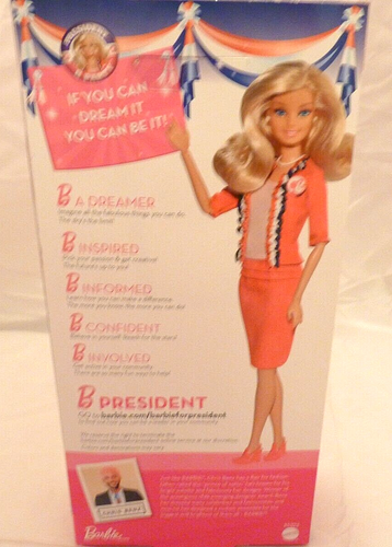 I Can Be U.S.A. President 2012 Barbie Doll for sale online | eBay