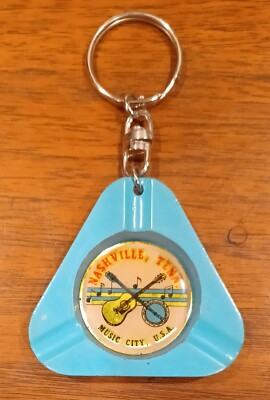 Vintage - Music City USA Nashville Tennessee Keychain - Gently Used ...