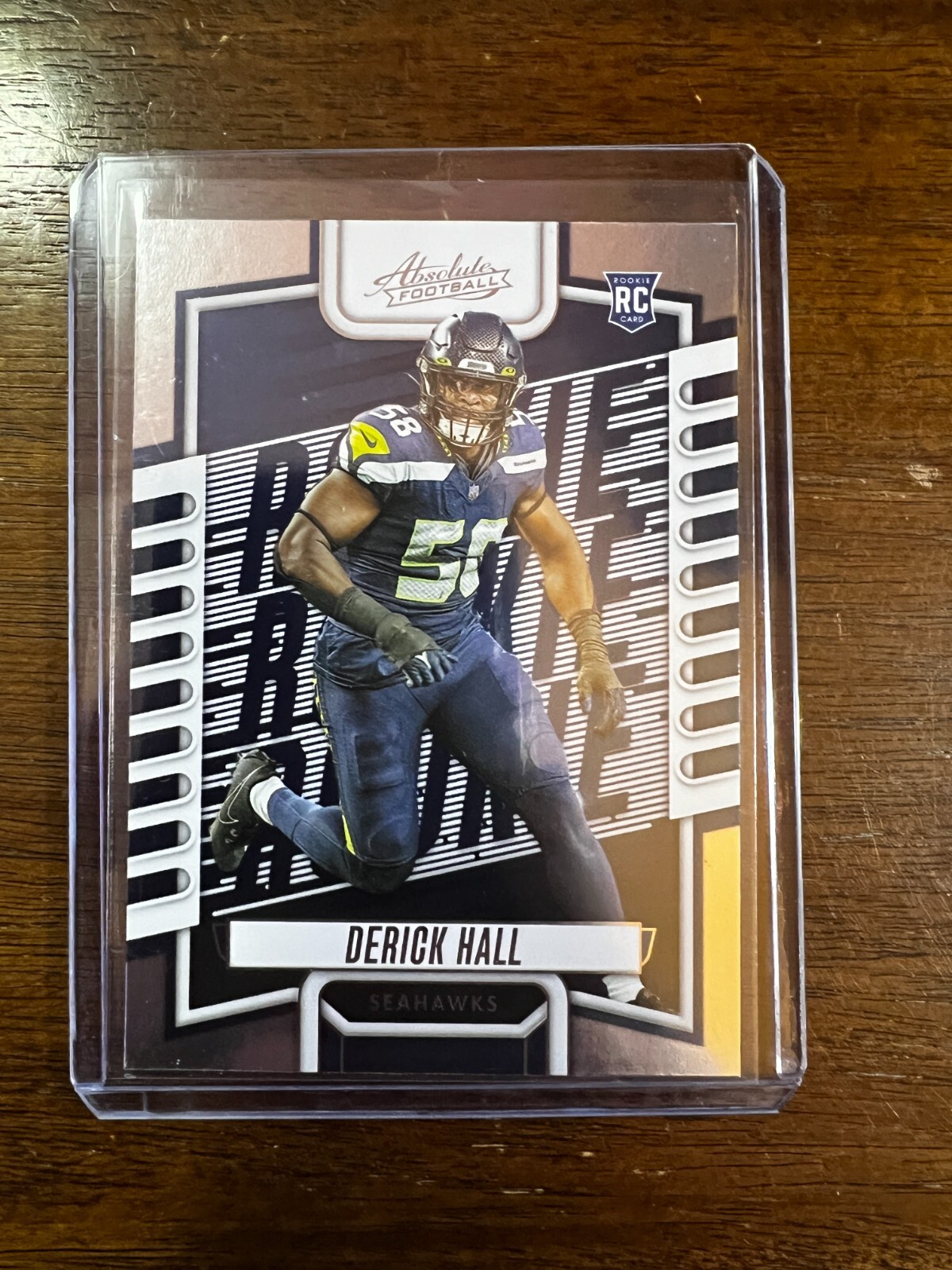 2023 Absolute Football RC Derick Hall #165 Seahawks | eBay