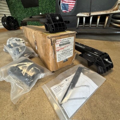 (1) 24-25 LAND CRUISER ROOF RACK CROSS BARS GENUINE TOYOTA ACCESSORY ...