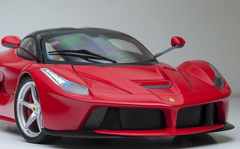 Ferrari 1 18 Race Car Classic Custom Built Metal Model 12 Carousel Red ...