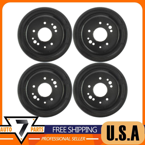 Front Rear 4PCS Brake Drum For Chevrolet Fleetline Nomad Del Ray Impala ...