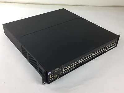 Foundry Networks FastIron Edge 4802-POE 48 Port Managed Network Switch ...