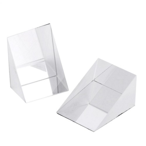 1Pc Right Angle Prism Optical Glass Triangle Prism Optical Components ...