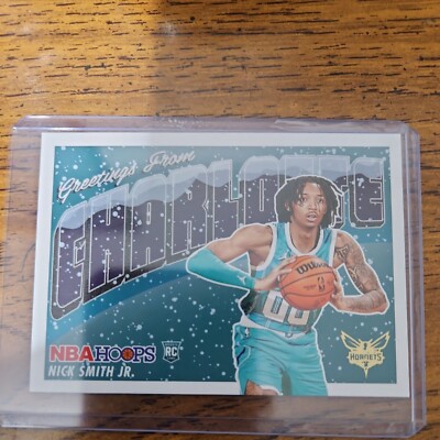 Nick Smith Jr. Greetings From Charlotte Holo!!🔥 #7 | eBay