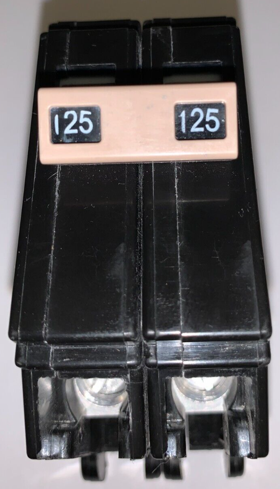 CH2125 2 Pole 125 AMP Type CH Circuit Breaker 10,000 AIC Fits Eaton CH ...