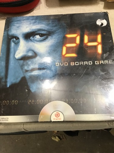 Brand NEW sealed DVD Board Game 24 TV Series Parker Brothers JACK BAUER ...