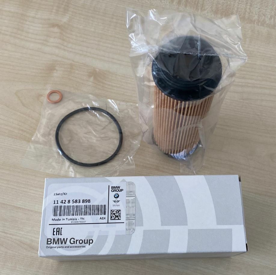 Original BMW Ölfilter 4' F32 / F33 / F36 GC mit 440i B58 Motor ...