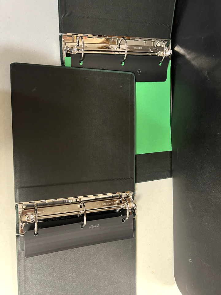 Scott Specialty Binders, 3 Ring Metal Hinge, 3 Inch, Lot of 2, New ...